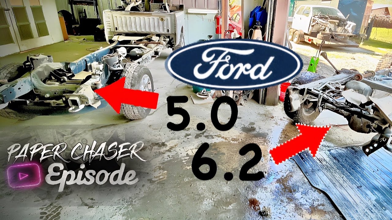 🧰 Swapping A F150 5.0 To 6.2 🔩 Frame & Cab Swap (BONUS Sick Golf Cart ...