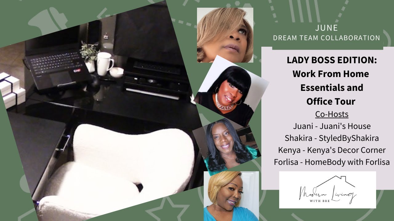 Lady Boss Edition: Work From Home Essentials Collab | Extreme Office ...