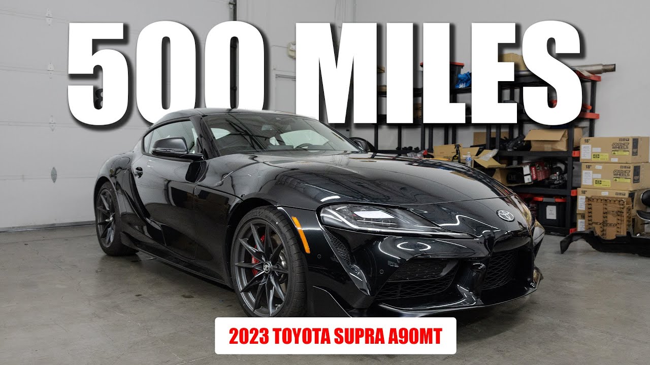 Manual Supra Down.. at 500 Miles - Sell it or keep it - YouTube
