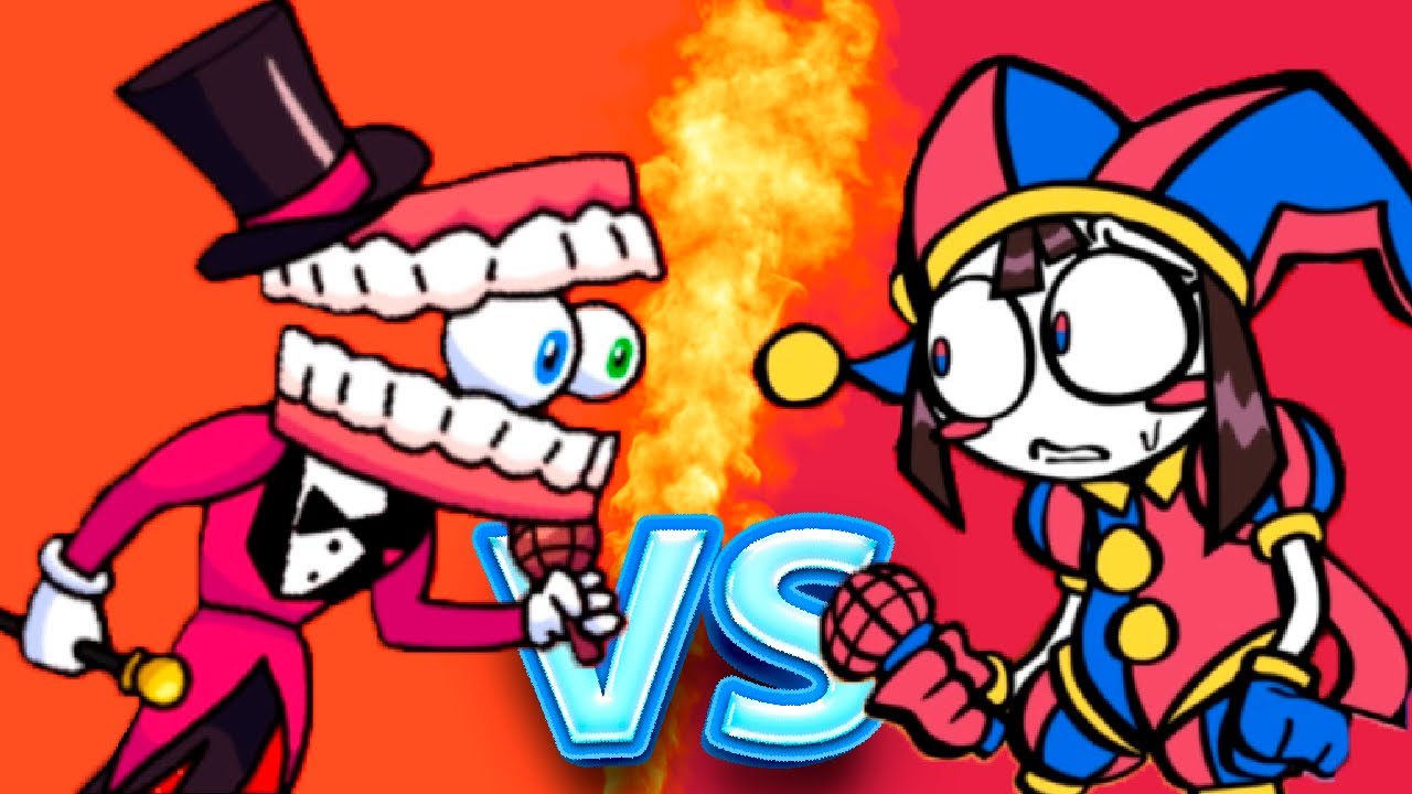 THE AMAZING DIGITAL CIRCUS FNF VS POMNI, JAX & CAINE + Cutscenes - YouTube
