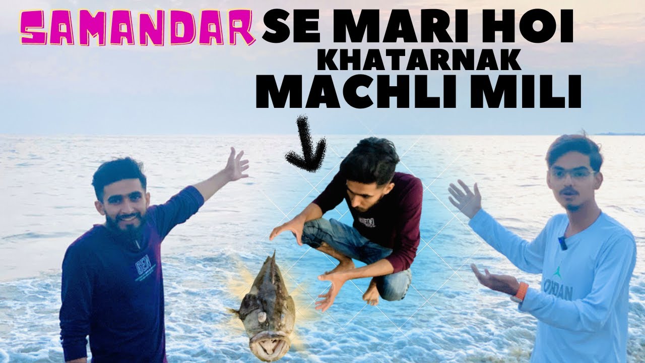 SAMANDAR Se Mari Hoi Khatarnak FISH Milii😱 || Haseeb Doob Gaya 🤣 ...