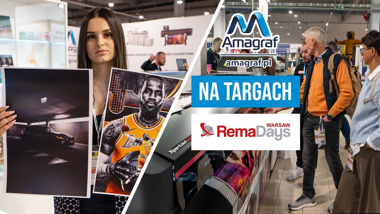 Amagraf na targach RemaDays 2025 - YouTube
