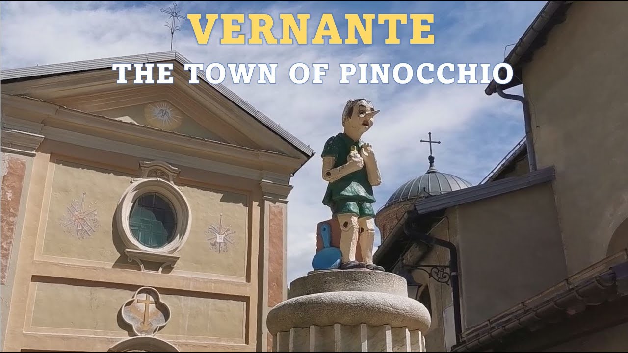 VERNANTE the town of Pinocchio - Italy Slow Travel - YouTube