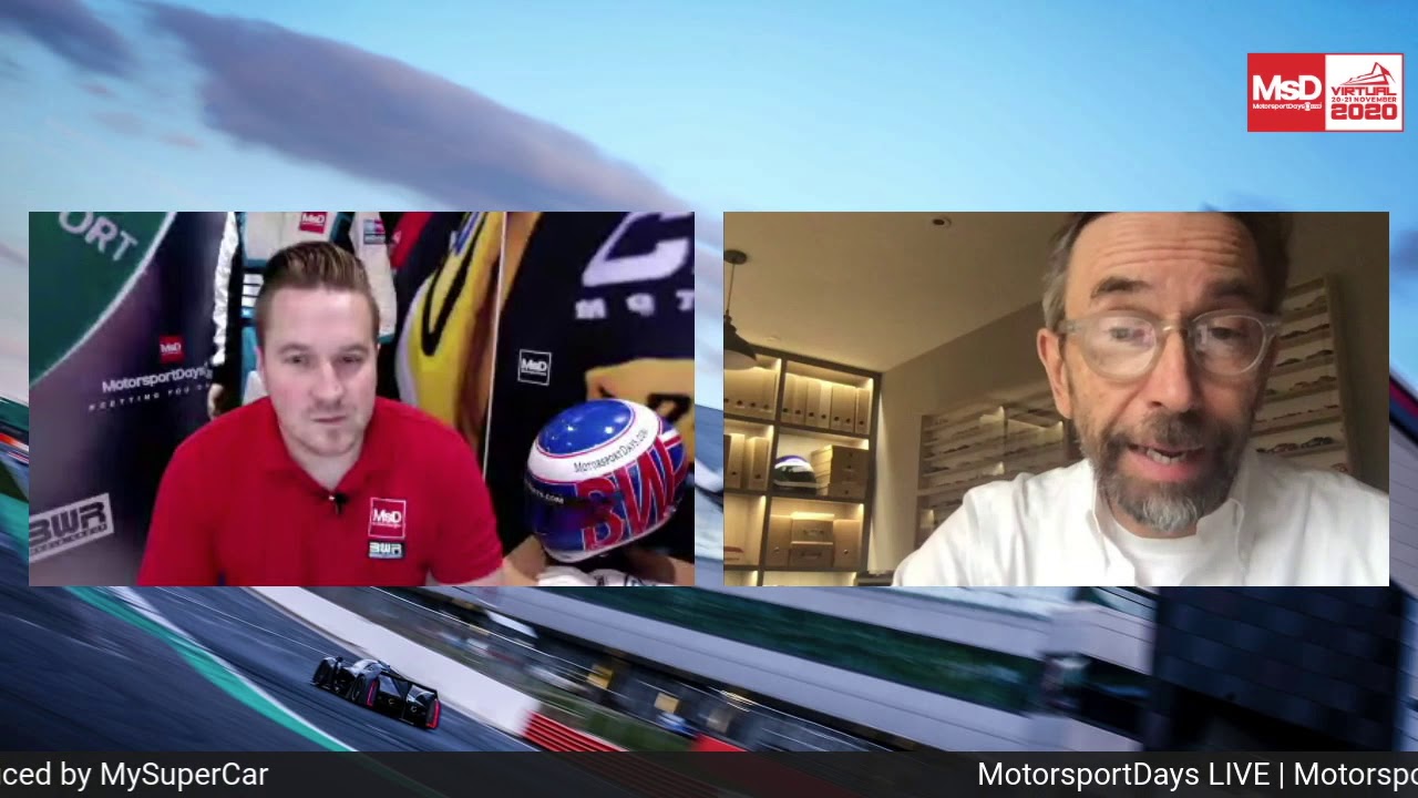 MotorSportDays LIVE 2020 with Hugh Chambers CEO Motorsport UK - YouTube