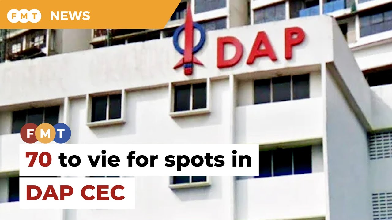 70 to vie for spots in DAP CEC elections - YouTube