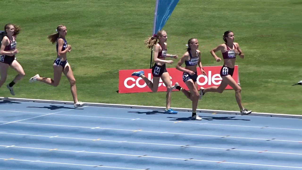1500m U16 Women Final, Australian All Schools Championships, WA ...