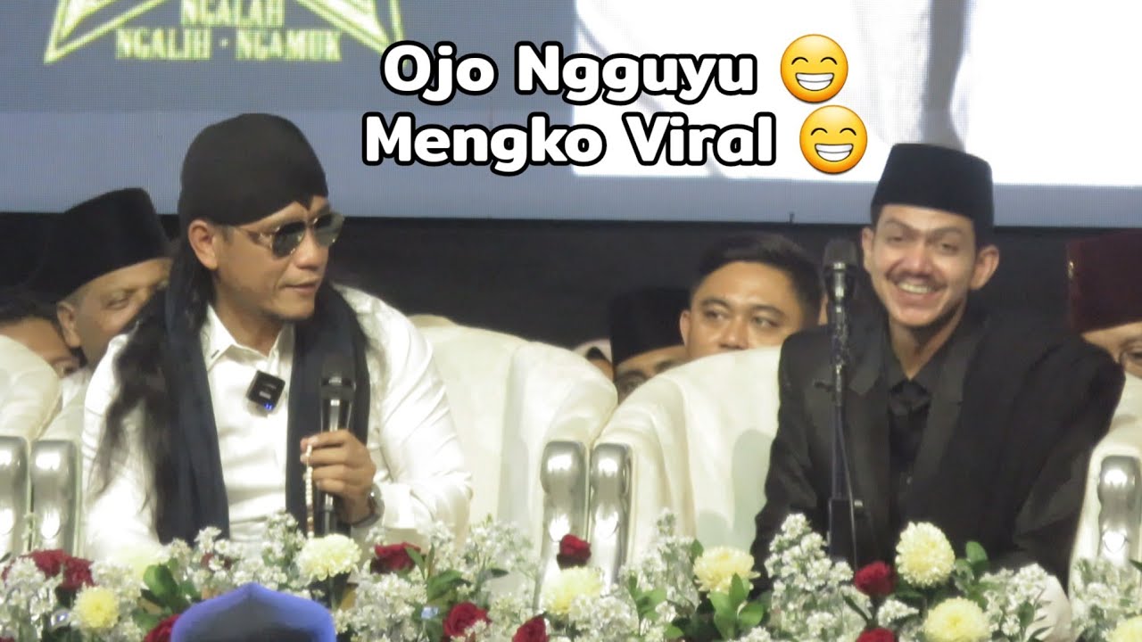 Ojo Nguyu Mengko " Viral" Maneh 😁Pengajian Akbar *Gus Miftah & Habib ...