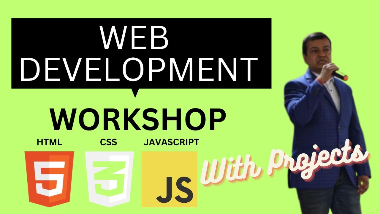 🔴 Web Development Workshop Html Css Javascript With Projects Youtube 1648