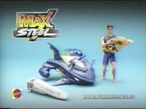 Max Steel Mx77 Sharkcruiser Commercial from 2001 - YouTube