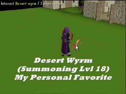 Summoning Familiars Lvl 1-30 - YouTube