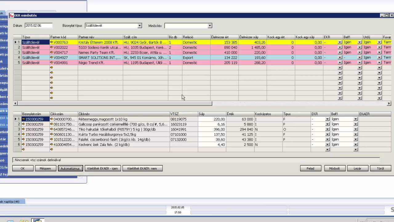 SAPB1_EKAER_2 - YouTube