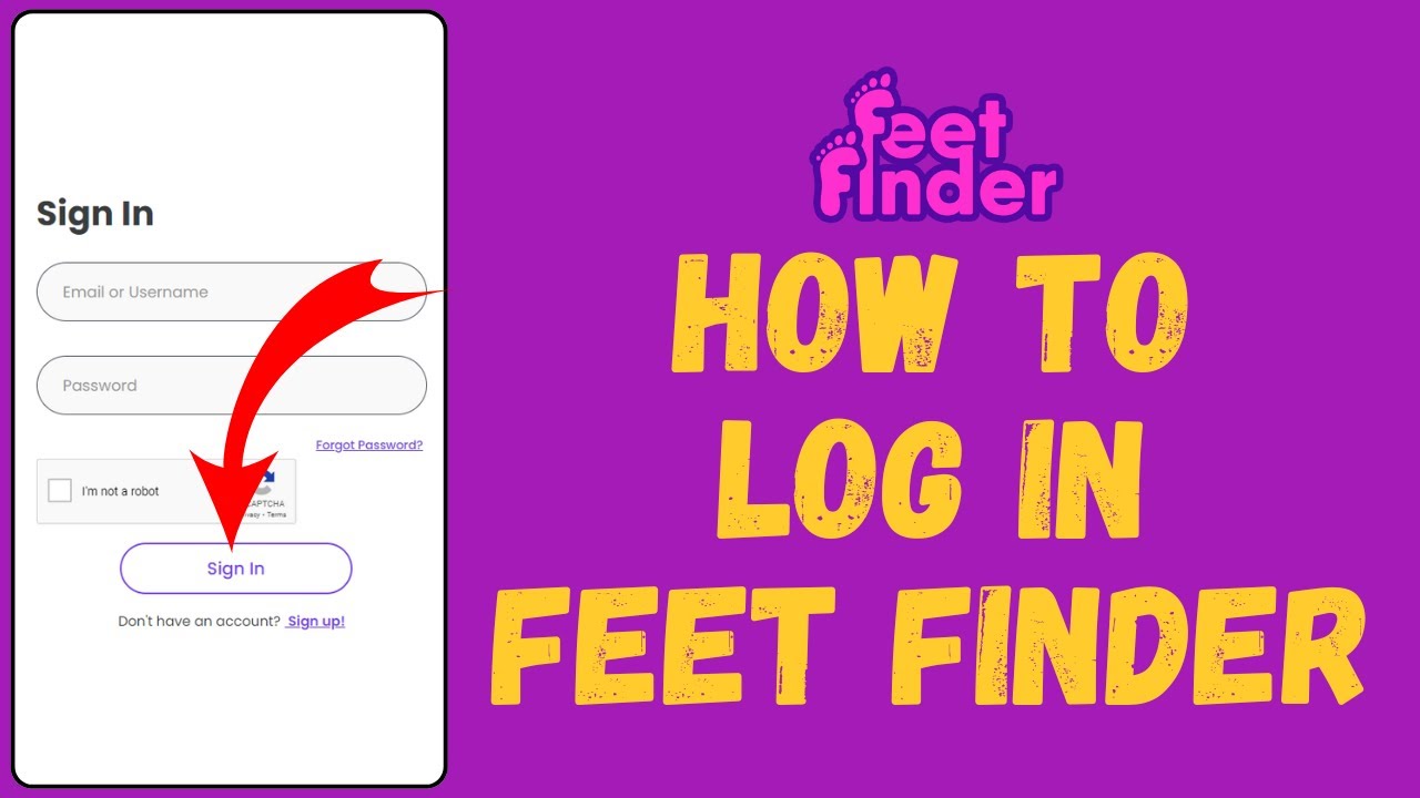 How to Login Feet Finder Account 2024 | Sign In to Feet Finder Account ...