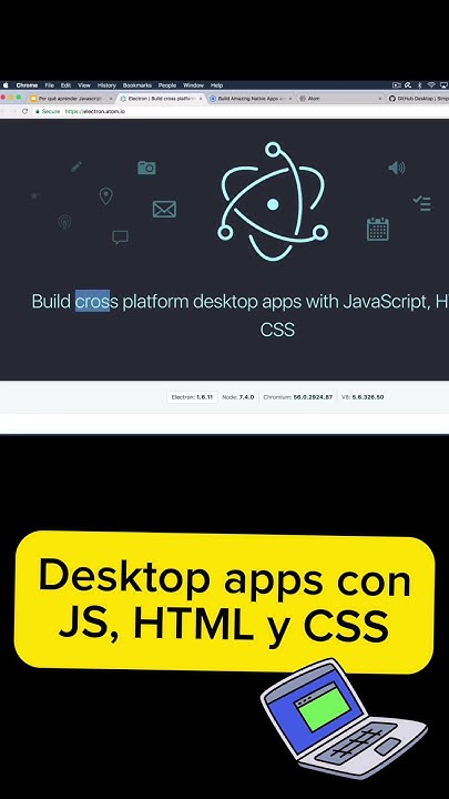 Puedes crear aplicaciones de escritorio con JavaScript #javascript # ...