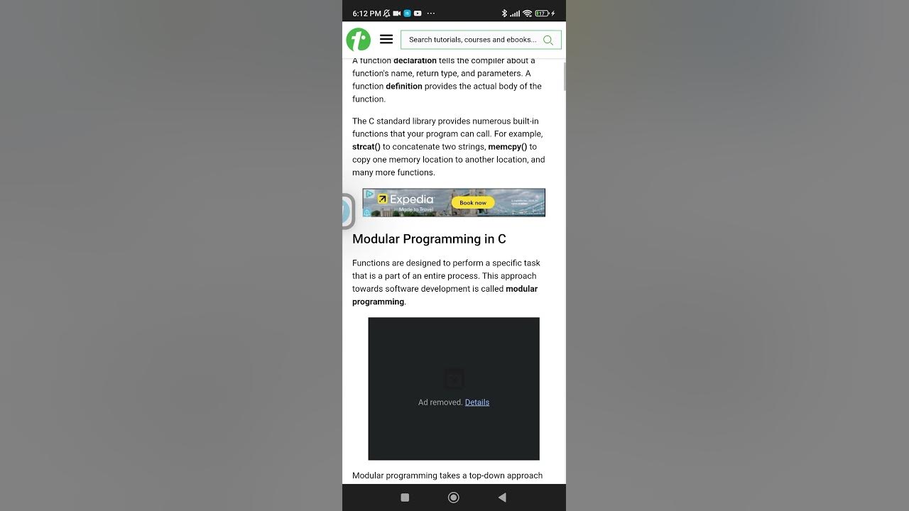Function in c program - YouTube