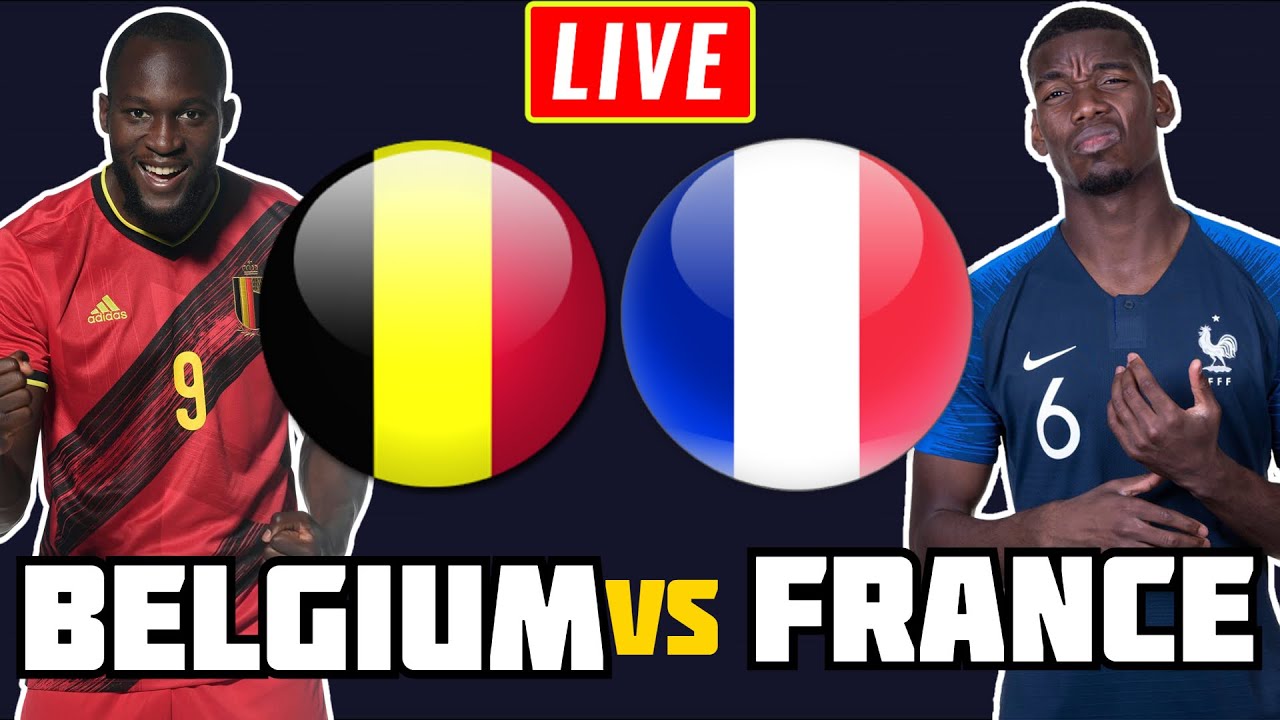 BELGIUM 2-3 FRANCE Full Match Reaction Semi Final Nations League France ...