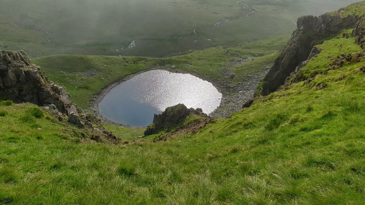 Blind Tarn and Old Man of Coniston. - YouTube