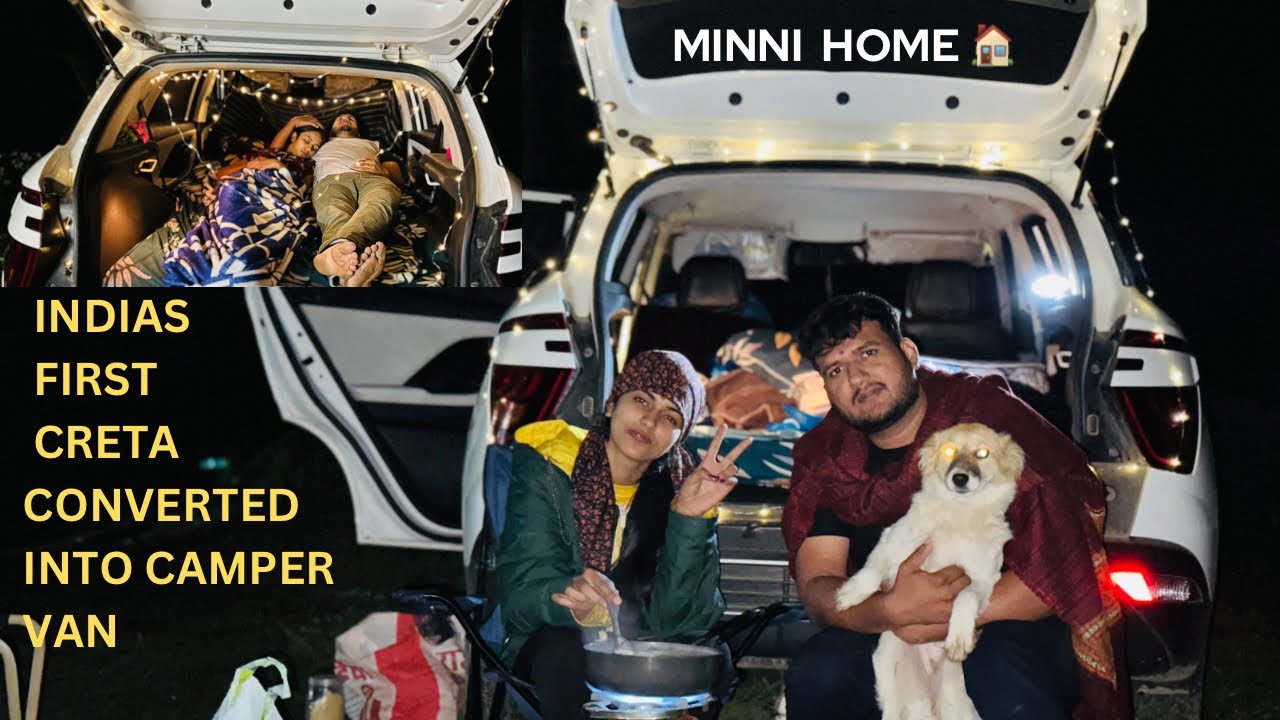 Creta में बना दिया घर CAMPER VAN ️ india’s FIRST CRETA Convert to ...