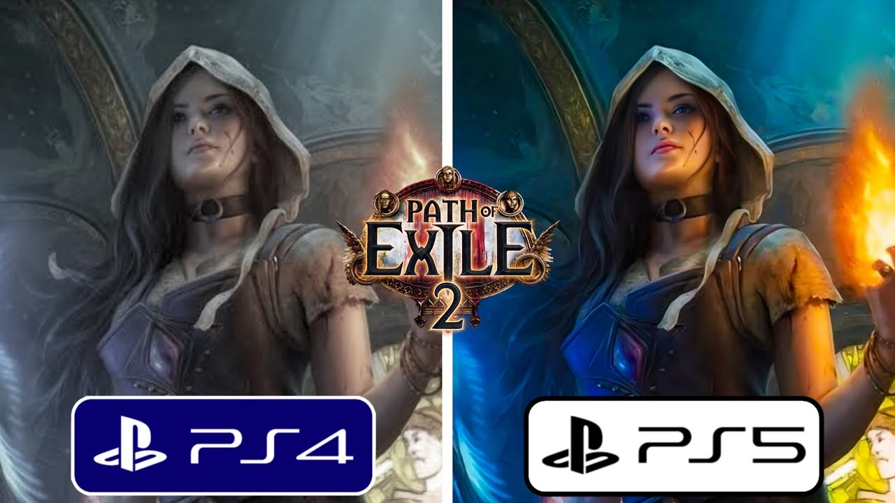 Path of Exile 2 PS4 vs PS5 Graphics Comparison - YouTube