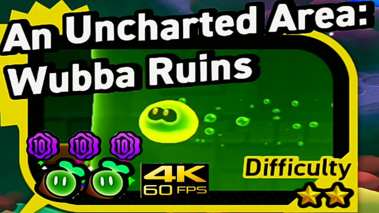 Super Mario Bros. Wonder Gameplay - An Uncharted Area Wubba Ruins [4K ...
