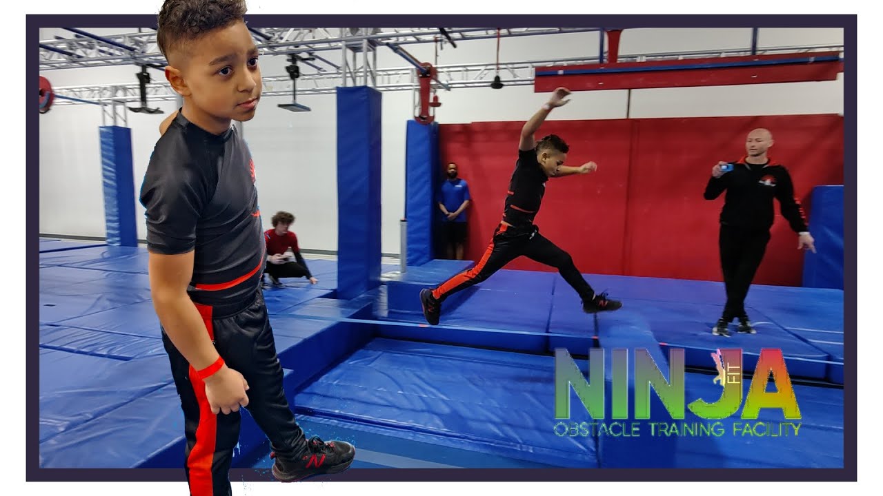 A series of Unfortunate Ninja Obstacles/ WNL - YouTube