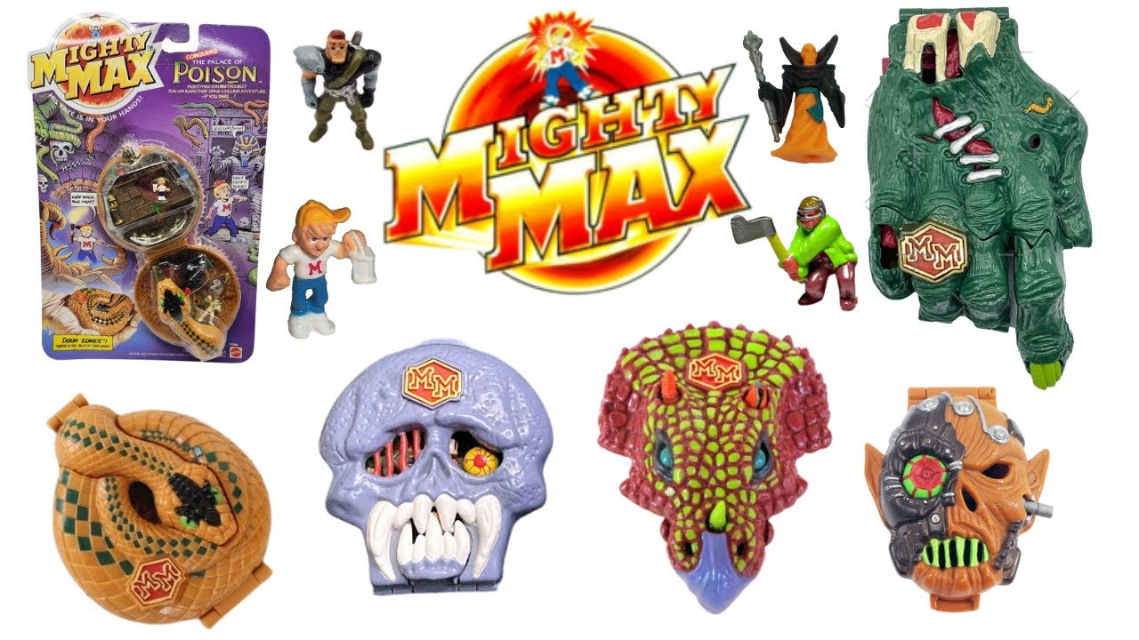 Mighty Max toy commercials compilation - YouTube