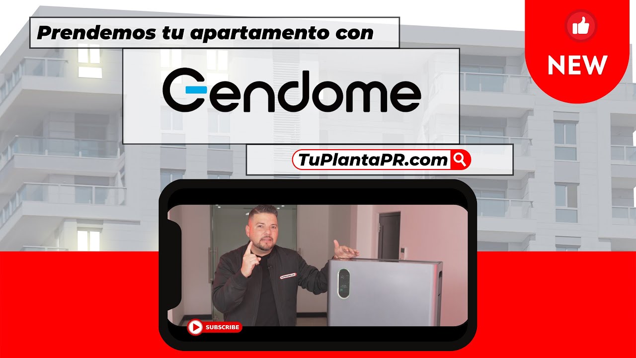 Como utilizar la Gendome Home 3000 - YouTube
