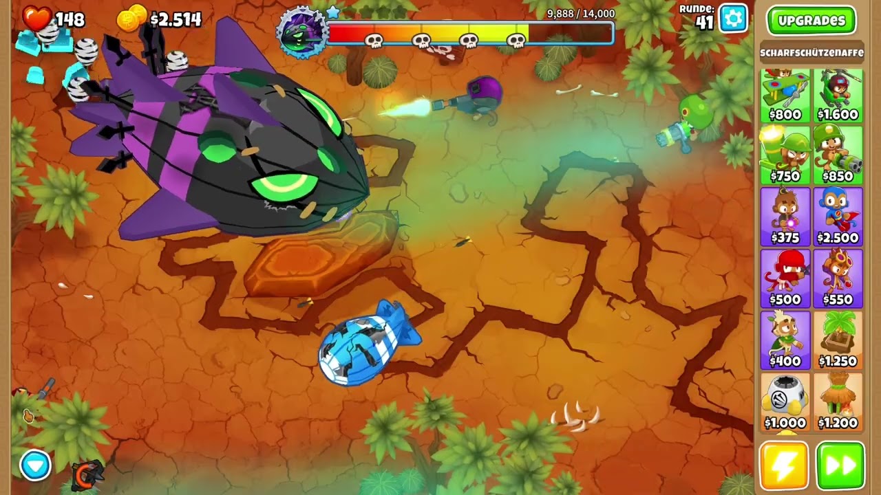 Boss Kampf: Lych! BTD 6 - YouTube