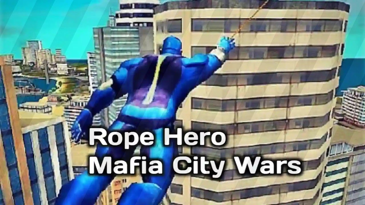 Rope hero 2 city wars gameplay (SUPER GAMERZ) - YouTube
