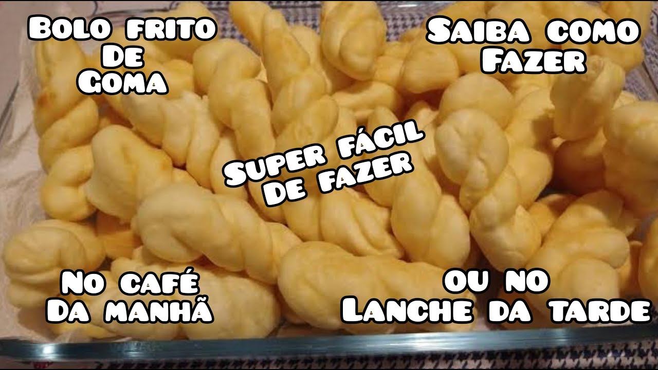 Como Fazer bolo frito do Maranhão. - YouTube