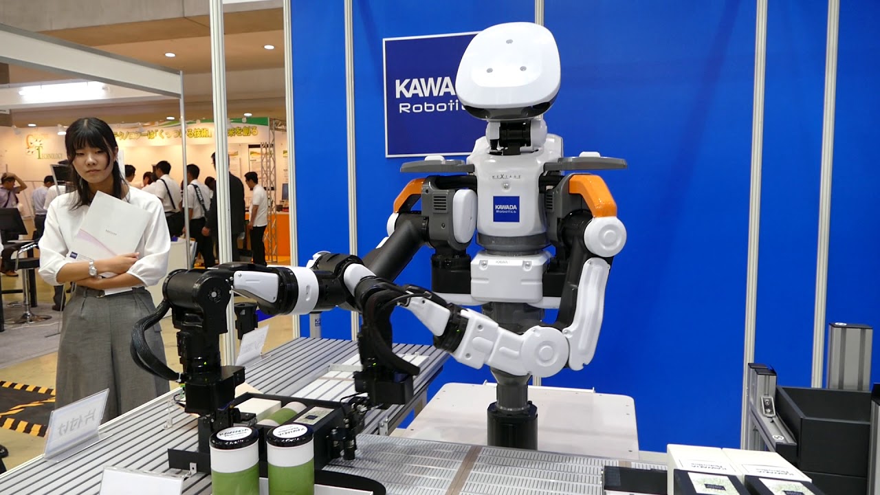 カワダロボティクス「NEXTAGE」箱詰め 自動化・省人化ロボット展 - YouTube