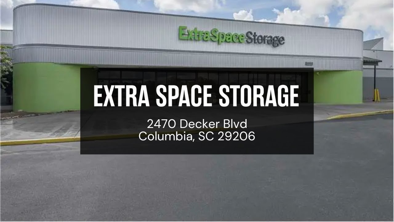 Storage Units in Columbia, SC on Decker Blvd | Extra Space Storage ...