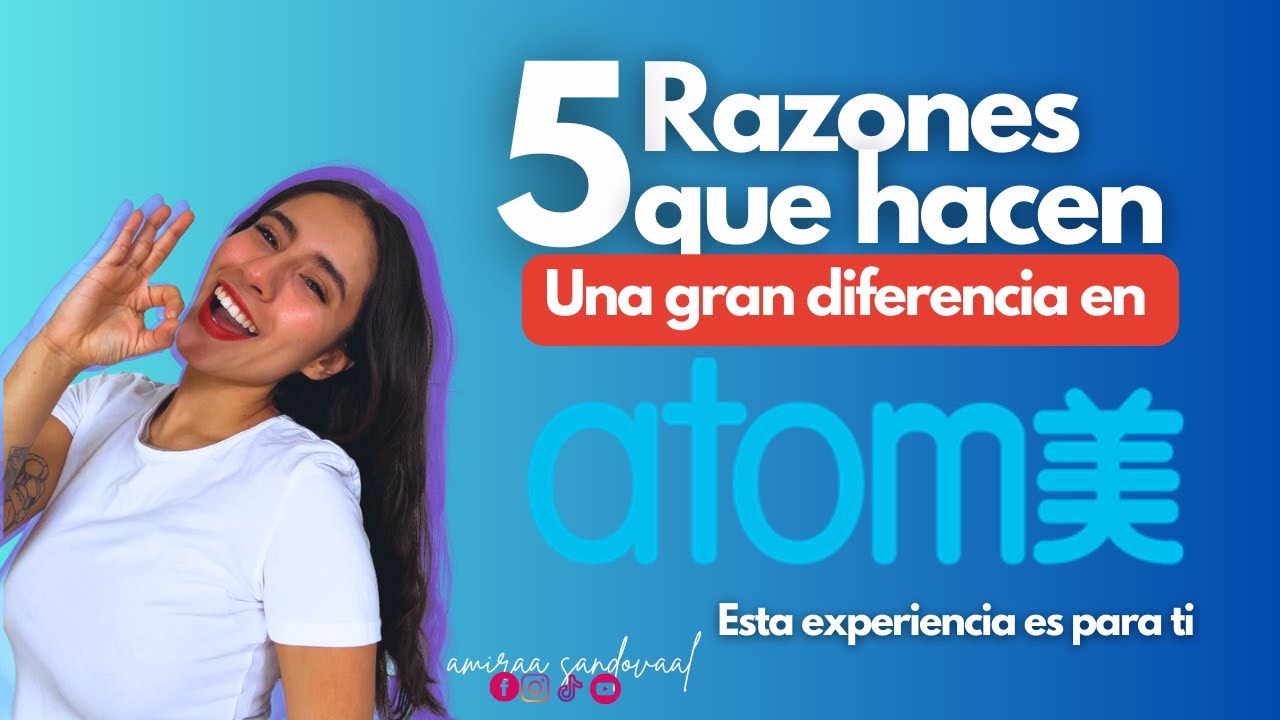 5 Razones que hacen diferente a #atomy - YouTube