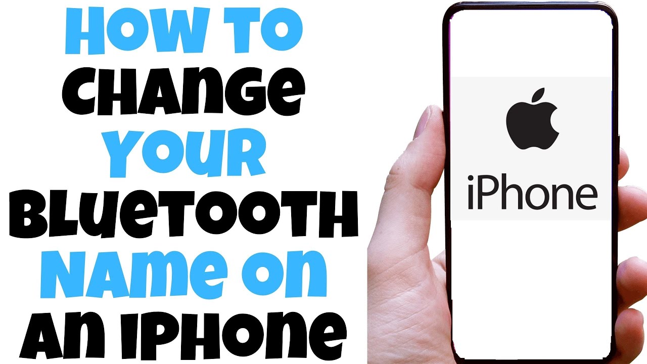 How to Change Your Bluetooth Name on an iPhone - YouTube