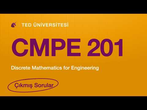 TED CMPE 201 Midterm II + Final | Çıkmış Sorular