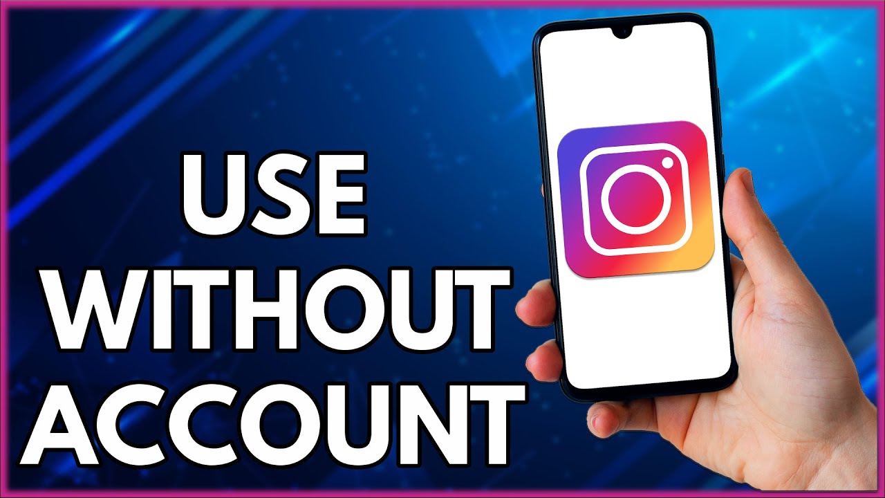 How To Use Instagram Without An Account | Simple And Easy (2022) - YouTube