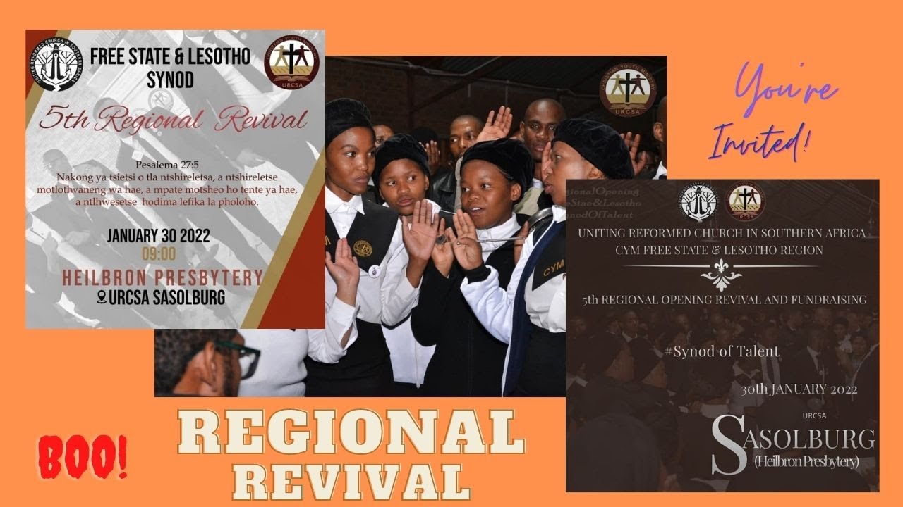 #CymRegionalRevival Free State and Lesotho - YouTube
