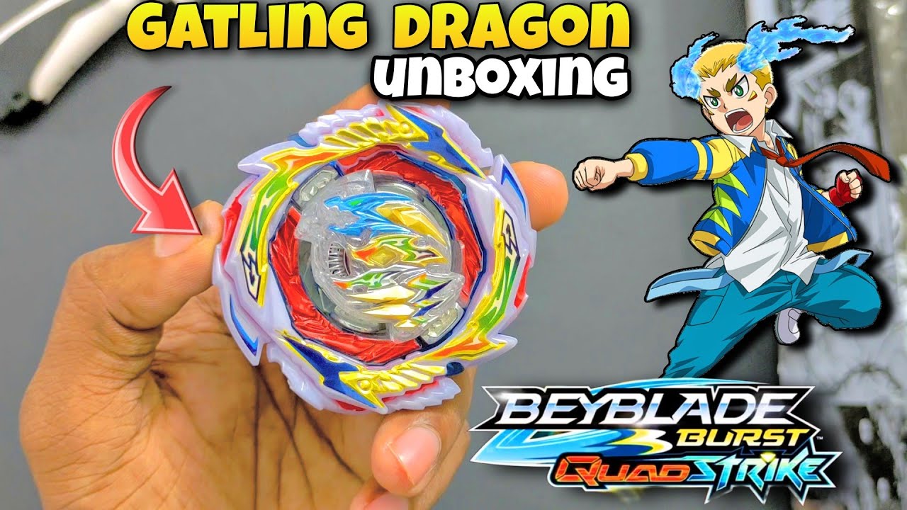 gatling dragon beyblade unboxing and review l best dragon beyblade ...
