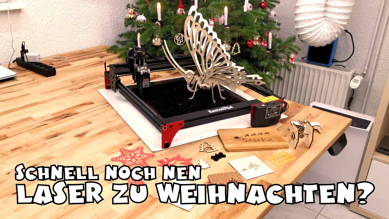 Kentoktool LE400 Pro Laserengraver - YouTube
