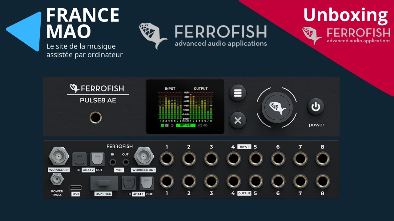 [FERROFISH PULSE 8AE UNBOXING] France MAO 2025 - YouTube