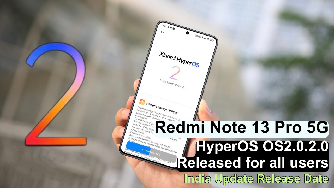 Redmi Note 13 Pro 5G HyperOS 2 Update Released in Global, India Release ...