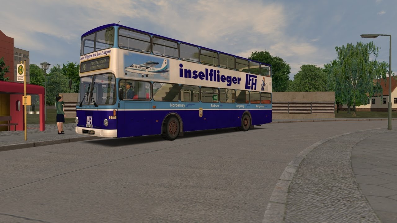 OMSI 2 - Grundorf - Ligne 76 - MAN SD200 SD85 - YouTube