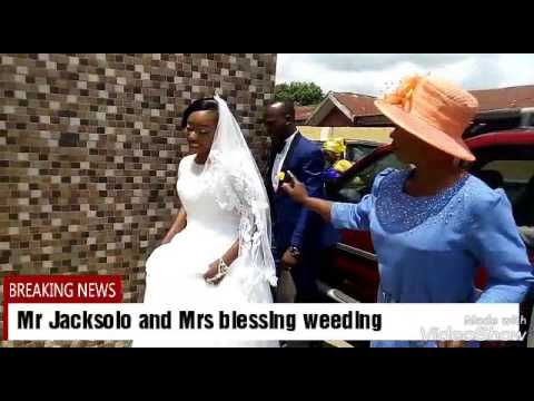 Mr Jacksolo and Mrs blessing