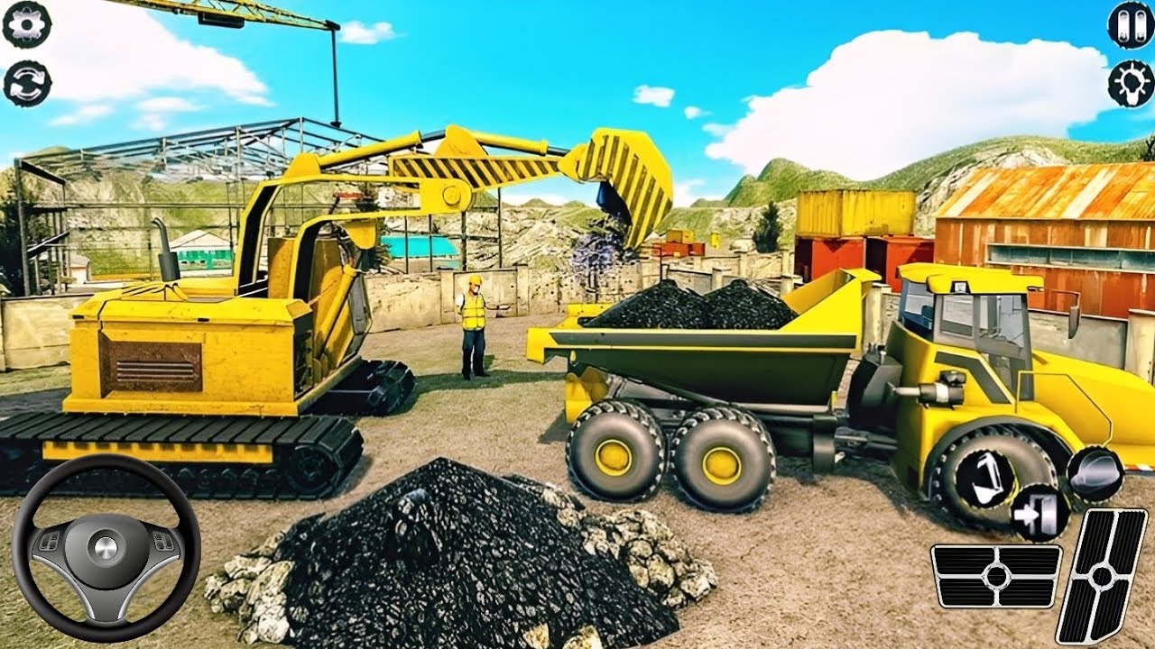 Excavator Mining Build Game - Heavy Machine Mining Game Simulator ...