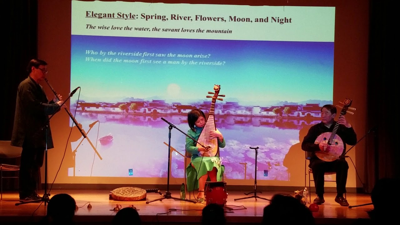 Spring,River, Flower, Moon and Night "春江花月夜" played by 周懿，缪宜民，汤良忠 - YouTube