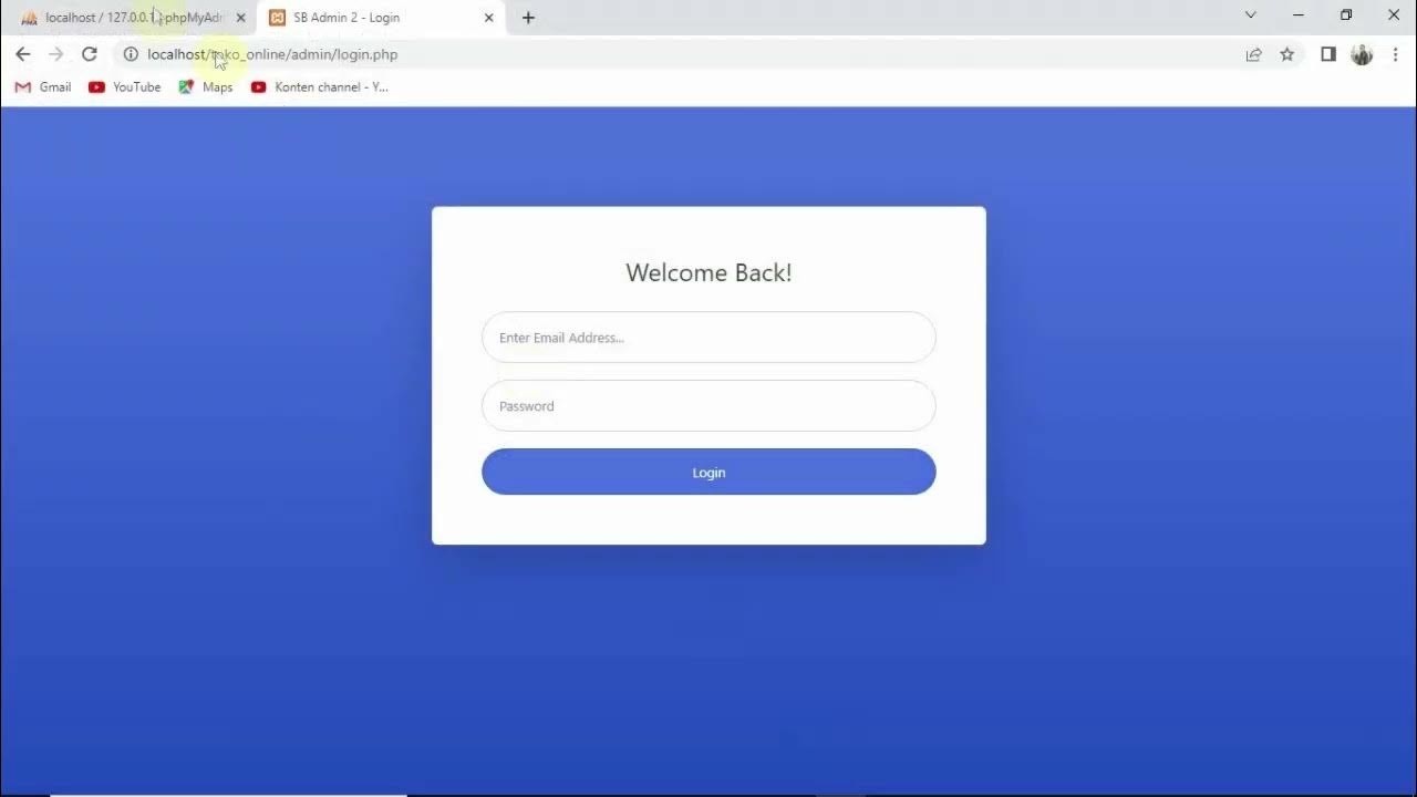 10 - Tutorial Membuat Toko Online Dengan PHP dan Mysqli - Membuat Login dan Logout Admin - YouTube