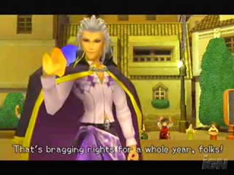 Roxas vs Setzer {KH2 ENGLISH} - YouTube
