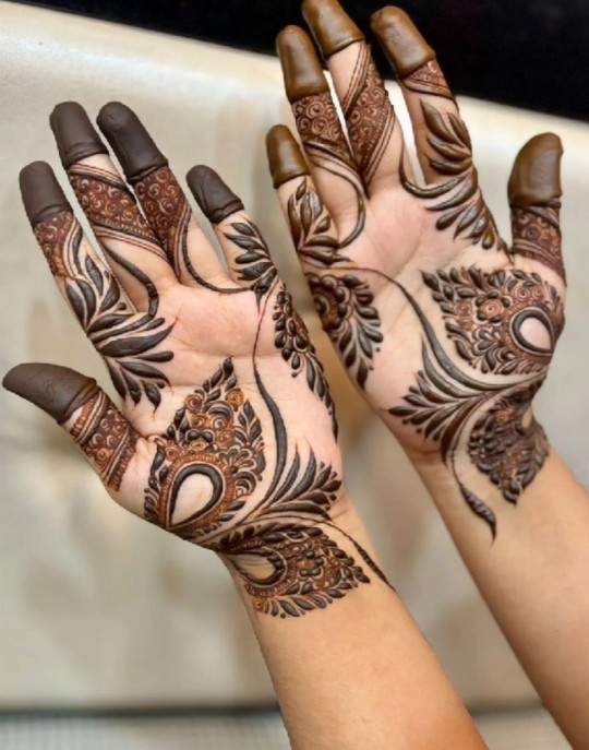New mehndi design simple | Mehandi ka design | Mandhi digene | Madhi ke ...