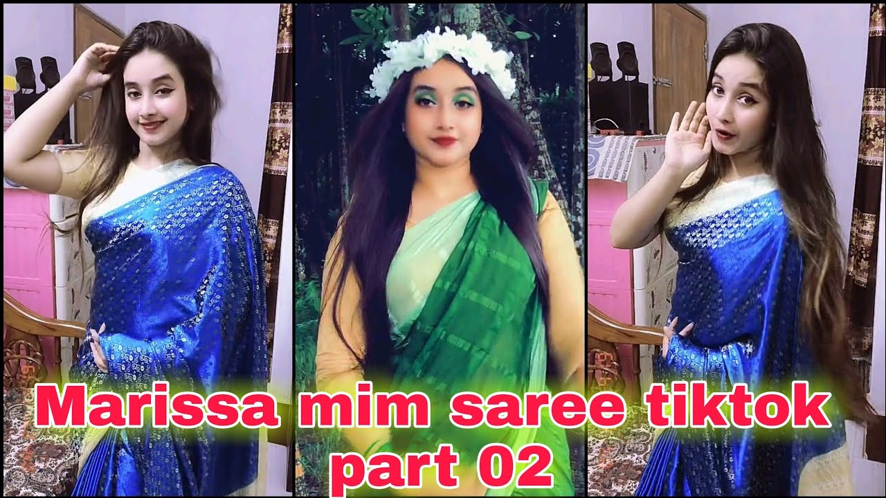 Marissa mim saree tiktok part 02 । AH Tiktok Videos - YouTube