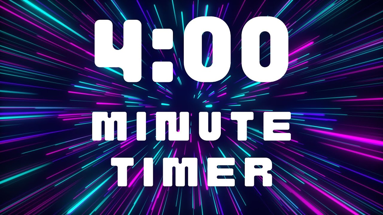 4 Minute Timer (With Jazz Music) - YouTube