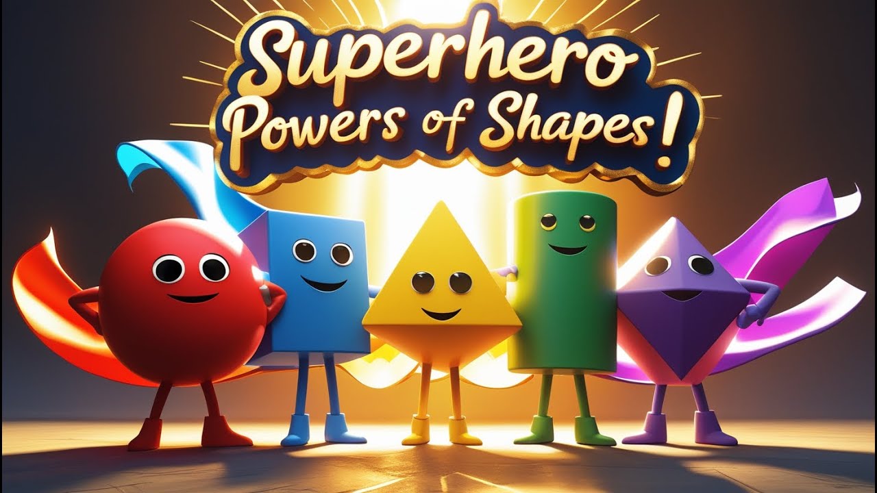 The Superhero Powers of Shapes - YouTube